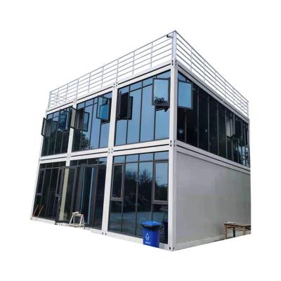 China Prefabricated Detachable Container House With Steel Door And Plastic Steel Window for sale