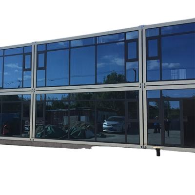 China Tiny house 20ft insulated used container house kit prefabricated modular home for sale