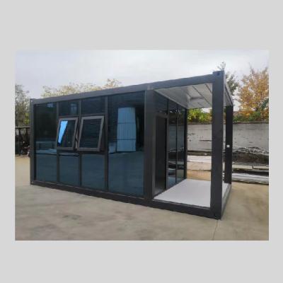 China 20 /40 feet steel mobile tiny home modular foldable prefab container house china prefab houses for sale