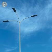 China Hot-Dip Galvanized Street Light Pole with Customizable Options for Lighting for sale