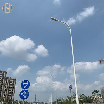 China Durable Hot-Dip Galvanized Steel Street Light Pole for High-Performance Lighting for sale