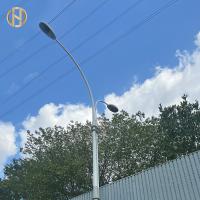 China 3m 6m 8m 12m Customized Hot Dip Galvanized Octagonal Solar Road Light Pole Design for sale