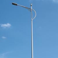 China Customizable Street Light Pole Design with Hot-Dip Galvanized Steel Material Perfect for Outdoor Lighting Projects for sale