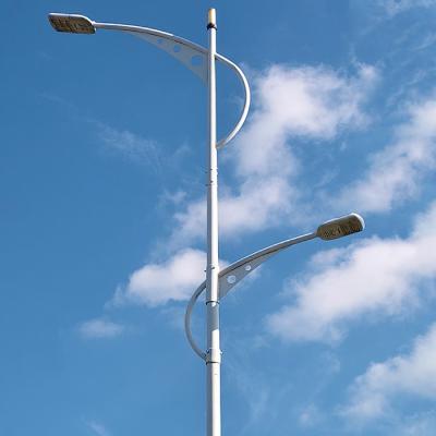 China Custom Steel Street Light Pole - Hot-Dip Galvanized, 3-30m Height for sale