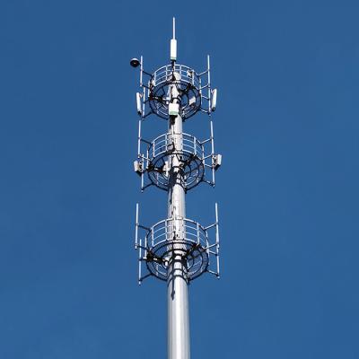 China Telecom Poles Polygonal Shape Deflection Calculation And Steel Pole Structure Analysis Report For Q235 Material for sale
