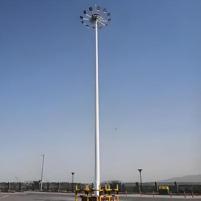 China High Mast Pole with Circular and Irregular Light Plates Offering Cool White Pure White and Warm White Color Temperatures for sale