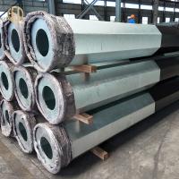 China High-quality Export Octagonal Hot-dip Galvanized Transmission Line Steel Poles for sale