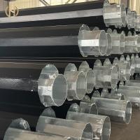 China 9M-30M Galvanized Steel Electric Pole 110Kv Power Transmission Steel Tubular Towers & Accessories for sale