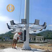 China Factory Direct Supply 25m 30m High Mast Light Adjustable Lamp Pole Electrical Equipment for sale