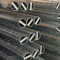 China FUTAO Galvanized Steel Transmission Line Tower & Self-Supporting Tubular Pole for Power Distribution for sale