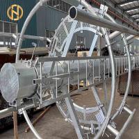 China AWS D1.1 & ISO 1461 Certified Monopole Communication Tower for Global Telecom Infrastructure for sale