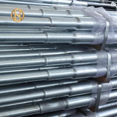China FUTAO Q235 Q355 Swaged Steel Pole 6m-12m Hot Dip Galvanized Swaged Electrical Pole for Overhead Power Transmission for sale