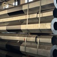 China High-Strength Octagonal Steel Power Poles – Conical Baseplate Design for Stable Electrical Support for sale