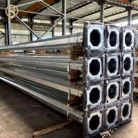 China ‌High-Strength Hot-Dip Galvanized Traffic Signal Poles - Customizable Steel Masts, Corrosion-Resistant for sale