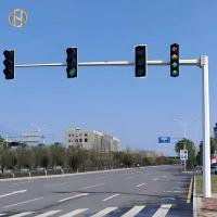 China ‌High-Strength Hot-Dip Galvanized Traffic Signal Poles - Customizable Steel Masts, Corrosion-Resistant for sale