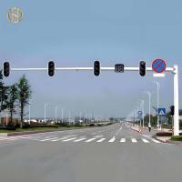 China ‌High-Strength Hot-Dip Galvanized Traffic Signal Poles - Customizable Steel Masts, Corrosion-Resistant for sale