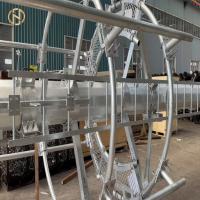China HDG Steel EN1090 CE Certificated 4G 5G Telecommunication Monopole Pole for Mobile Cell Tower Antenna Mast for sale