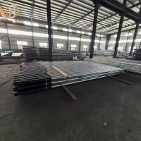 China 7M Galvanized Mild Steel Monopole, FUTAO Swaged Tubular Pole for Electric Power Transmission for sale