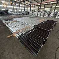 China 7M Galvanized Mild Steel Monopole, FUTAO Swaged Tubular Pole for Electric Power Transmission for sale