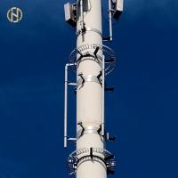 China Galvanized 5G Communication Steel Pole for Outdoor Telecom Tower | Custom Monopole Cell Antenna Mast from China Manufacturer for sale