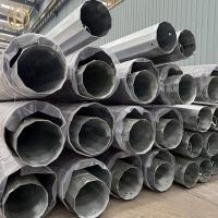 China 10m-12m 11KV-33KV Hot Dip Galvanized Steel Electrical Pole – Reliable Power Distribution Solution for Southeast Asia for sale