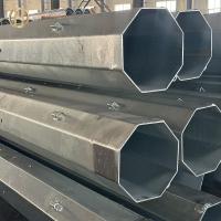 China 10m-12m 11KV-33KV Hot Dip Galvanized Steel Electrical Pole – Reliable Power Distribution Solution for Southeast Asia for sale