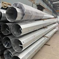 China 10m-12m 11KV-33KV Hot Dip Galvanized Steel Electrical Pole – Reliable Power Distribution Solution for Southeast Asia for sale