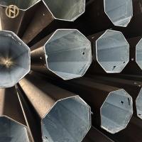 China 10m-12m 11KV-33KV Hot Dip Galvanized Steel Electrical Pole – Reliable Power Distribution Solution for Southeast Asia for sale