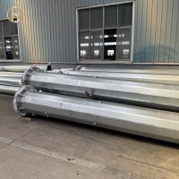 China 30m Round Conical High Mast Light Pole – 160km/h Typhoon Resistant with Raising & Lowering System (Q235B / Q355B Options) for sale