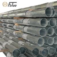 China 9m 11kV Hot Dip Galvanized Steel Electrical Pole – Q235B / Q355B Octagonal Utility Pole for Urban & Rural Power Distribution for sale