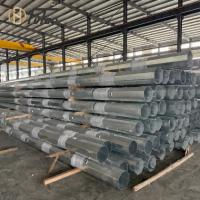 China 11m 11kV-33kV Hot Dip Galvanized Steel Electrical Pole – Q235B / Q355B Octagonal Utility Pole for Medium-Voltage Overhead Lines for sale