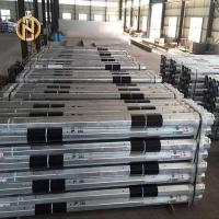 China Custom 9m-12m Octagonal Steel Utility Pole, ASTM A123 Hot Dip Galvanized, 200-800daN Slip Joint for Power Line for sale