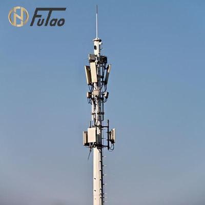 China 25m 30m 40m Hot Dip Galvanized Mobile Cell Tower | Steel Communication Tower for 5G Wireless Antenna for sale