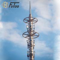 China 25m 30m 40m Hot Dip Galvanized Mobile Cell Tower | Steel Communication Tower for 5G Wireless Antenna for sale