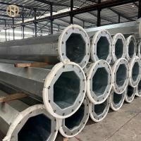 China 25m Fixed High Mast Light Pole | Octagonal Hot-Dip Galvanized Q235B/Q355B Steel | Non-Lifting for Road, Stadium, Seaport for sale