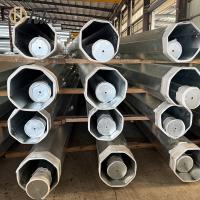 China 25m Fixed High Mast Light Pole | Octagonal Hot-Dip Galvanized Q235B/Q355B Steel | Non-Lifting for Road, Stadium, Seaport for sale