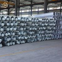China 12m 14m 15m (40ft 45ft 49ft) 22kV 33kV Sub-transmission Pole Multi-Section Slip Joint Monopole Tower Hot Dip Galvanized Q355B/A572/S355JR for sale