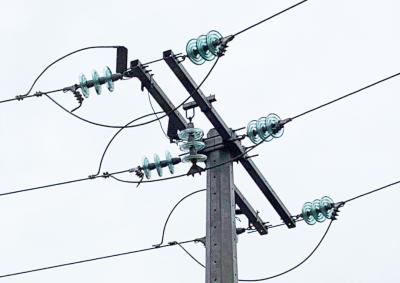 China 33KV 35KV 10000S Distribution Crossarms Assemblies For Single Pole Structure for sale