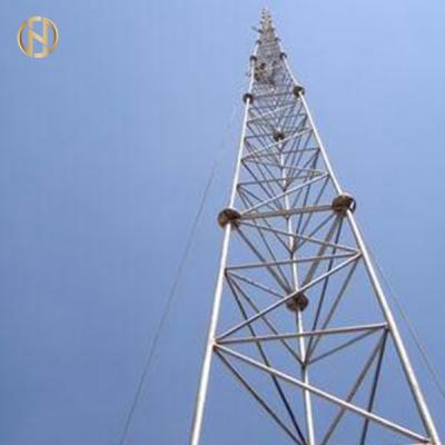 China 230KV 45m Galvanised Power Pole For Tranmisson Tower / Monopole Tower for sale