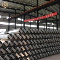 China 10.5M 500daN Steel Power Pole 3KN Safety Factor 2.0 ISO 9001 Certified for sale