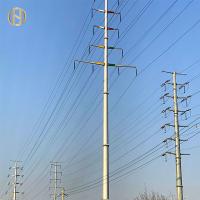 China 132kV Electricity Transmission Line Suspension Tension Type Galvanized Powder Coating for sale