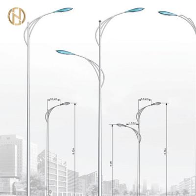 China High Precision Street Lamp Pole 6 - 12M Height With Various Design for sale