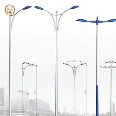China Professional manufacturer 3M 4M 5M 6M 7M 8M 9M 10M galvanized street light pole for sale