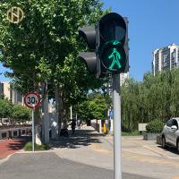China Cross Road Installation Traffic Signal Post 3M 3.3M Straight Type for sale