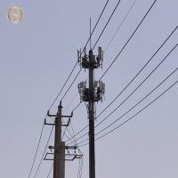 China 20 Side 30M 36M 40M Telecommunication Pole For Internet for sale