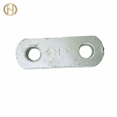 China dip galvanized steel Parallel Structure PD Type Clevis/Link plate pole accessories for sale
