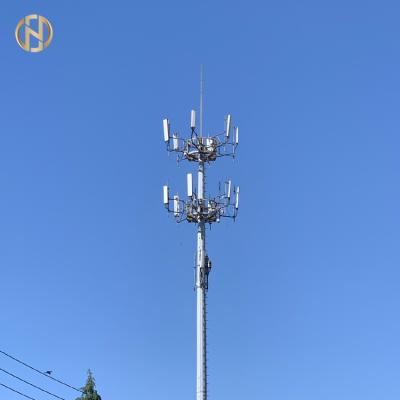 China ASTM compliant Telecommunication Post designed for base plate mounting or direct burial mounting methods ensuring telecommunication support for sale