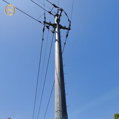 China 8mm 30 Meter High Mast Pole Street Light EN10046 Stardand for sale
