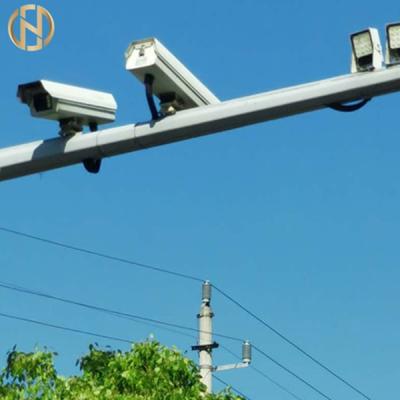 China Q235B Galvanized Steel 5M Surveillance Camera Pole for sale