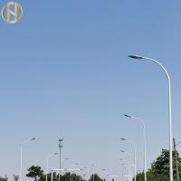 China High Precision Octagonal Light Pole 12m High Durability For Area Lighting for sale